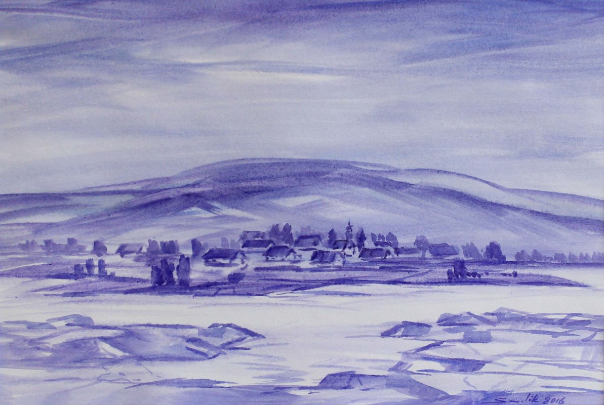 Akvarely - Andrej Smolák